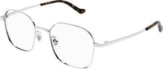 Gucci Light Combi Round Frame - - Accessories - unisex - Grau - 50 MM
