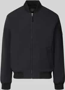 Premium by Jack & Jones Bomberjacke mit Rei&szlig;verschluss und Eingrifftaschen
