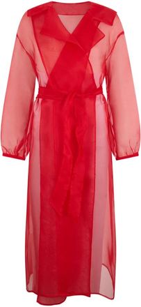 Herno Femme, Robes, Rouge, Taille: 34 FR Long Robe