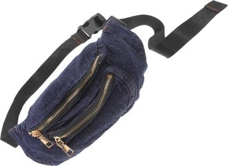 UPKOCH Leichte Denim Gürteltasche Damen Verstellbar Praktische Crossbody Bauchtasche Hüfttasche Dunkelblau Vielseitig für Reisen Shopping Outdoor