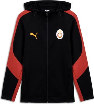 Puma Galatasaray Istanbul Evostripe Kapuzenjacke schwarz, 2XL Herren