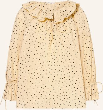 By Malene Birger By Malene Birger Blusenshirt Dicte Mit R&uuml;schen beige