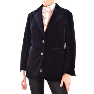 Aspesi Velvet Blazer - - Jackets - Damen - Schwarzk - L