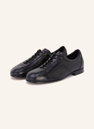 Jil Sander Schn&uuml;rer schwarz