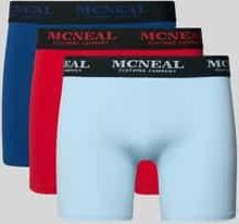Mc Neal Boxershorts mit elastischem Logo-Bund im 3er-Pack