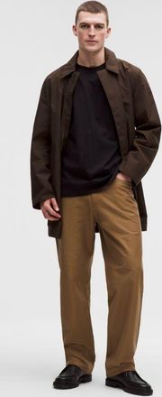 lululemon Pantalon EasyFive ample et droit pour Hommes - 81 cm - Brun - Taille 28