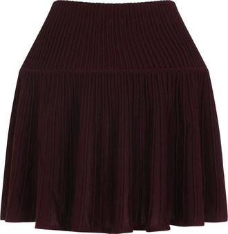 Alaia Femme, Jupes, Rouge, Taille: 42 FR Aa9J2462K137C Skirt