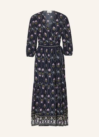 BA&SH Ba&Sh Wickelkleid Nerla Mit 3/4-Arm blau