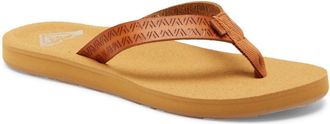 Roxy Porto - Beach Flip-Flops for Women - Strand-Sandalen - Frauen - 40 - Beige