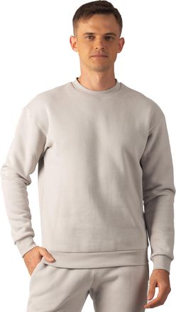 Carlheim Mens Sweatshirt Hudson Lounge, Stone, XX-Large