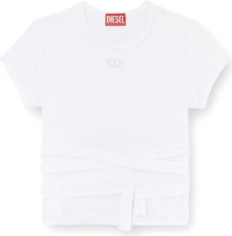 Diesel Femme, Tops, Blanc, Taille: 42 FR T-Bunny-Tail-S1