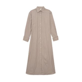 Ines De La Fressange Femme, Robes, Beige, Taille: 42 FR Douglas Shirt Dress