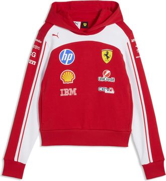 Puma Hoodie court Replica Scuderia Ferrari HP Femme, V&ecirc;tements, Rouge, XXS