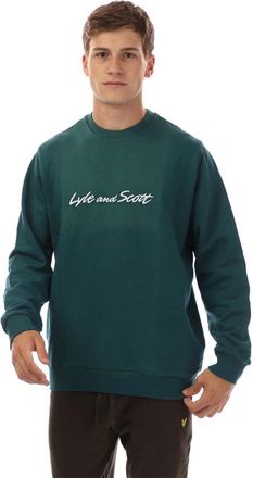 Lyle & Scott Sweatshirt f&uuml;r Herren (Gr&uuml;n/Wei&szlig;)