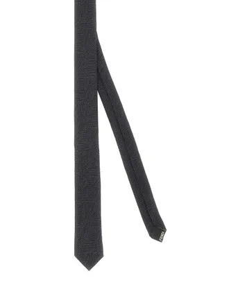 Fendi Wool Necktie - Multicolor