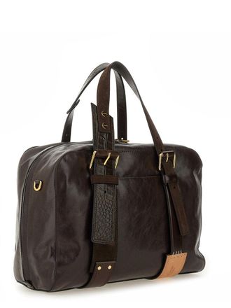 Moschino Womens Leather Bag Brown Shoulder
