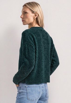 Street One Strickpullover mit U-Boot-Ausschnitt