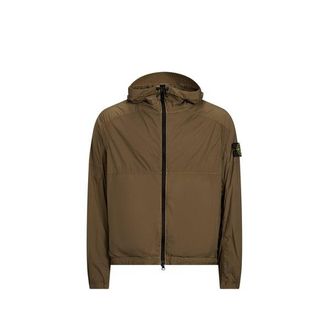 Stone Island Veste droite zipp&eacute;e &agrave; capuche