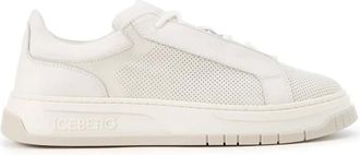 Iceberg Homme, Chaussures, Blanc, Taille: 44 EU Baskets basses Optic