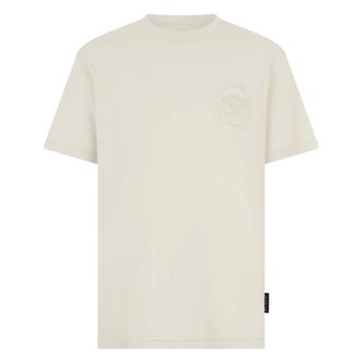 Philipp Plein Homme, Tops, Beige, Taille: M T-Chemises