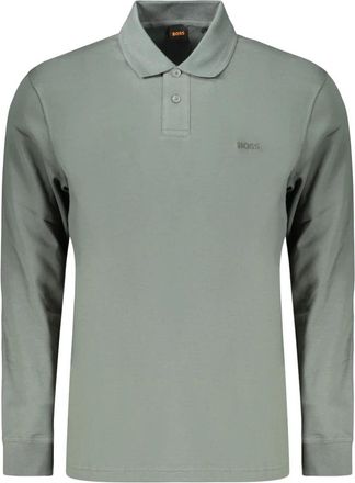 HUGO BOSS Pe Interlock Langarm - - Tops - Herren - Gr&uuml;n - 2XL