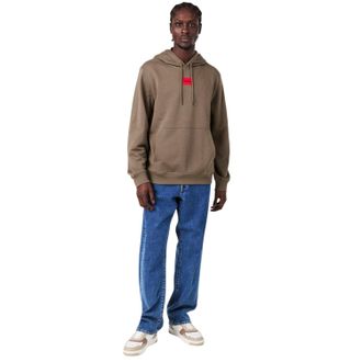 HUGO BOSS Hugo - Hoodie zum &Uuml;berziehen f&uuml;r Herren, Baumwollmischung (Mittelgrau)