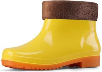 Pangolin Bottes de Pluie Chaudes Unisexe avec Doublure Hiver Amovible - Anti-d&eacute;rapantes, Imperm&eacute;ables & Confortables - Bottes de Jardin, Travail, Pluie, Neige 