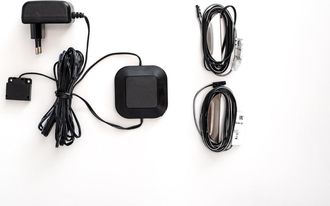 M&ouml;belando LED Glaskantenbeleuchtung >GRENO/SILIAS< LED-Glaskantenbeleuchtung 2er Set mit Netzanschluss in den Ma&szlig;en ca. 10 x1 x 3 cm (B/H/T) - die optimale L&ouml;su