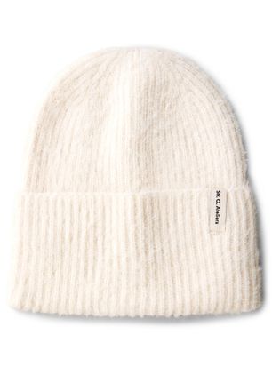 Street One Damen 5706452 Federgarn Beanie, Lucid White, Regular