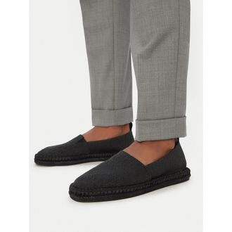 Calvin Klein Espadrilles Calvin Klein Espadrille Aop Cv HM0HM02231 Schwarz
