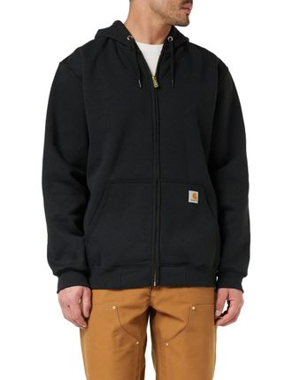 Carhartt Work in Progress Herren Zip Hooded Sweatshirt Sweatshirt, Black Blk, XL