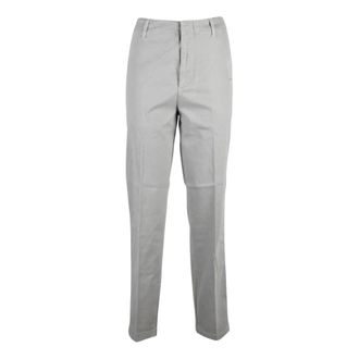 Dondup Janis Straight Hosen - - Trousers - Damen - Grau - W30