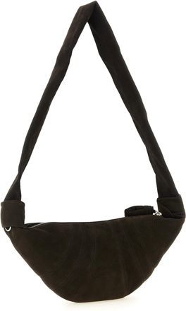 Christophe Lemaire Croissant Leather Shoulder Bag - Brown