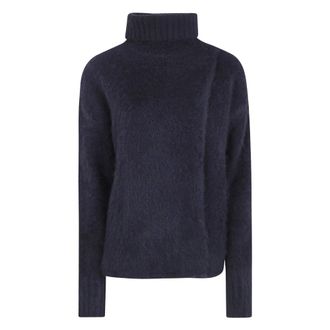 Uma Wang UMA Wang - Col roul&eacute;s - Femme - Pulls - Noir - Taille: 40 FR