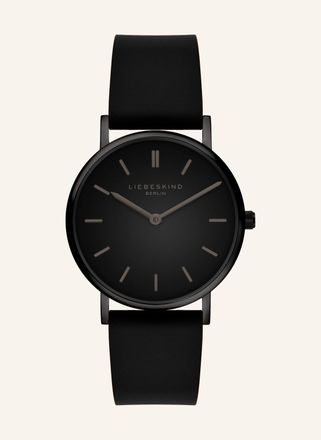 Liebeskind Liebeskind Armbanduhr Aus Echtleder schwarz