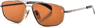 Eyewear by David Beckham Homme, Accessoires, Gris, Taille: ONE Size Lunettes de soleil pilote rectangulaires