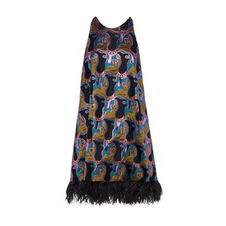 La DoubleJ Phoenix Mini Kleid - - Dresses - Damen - Mehrfarbig - XS
