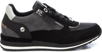 Refresh Sneakers Femme Noir - Chaussures Confortables et polyvalentes - Mode décontractée - Modèle 17140102 (Taille37)