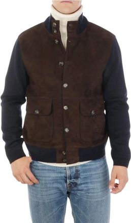 The Jack Leathers Herren, Jacken, Braun, 2XLGr&ouml;&szlig;e