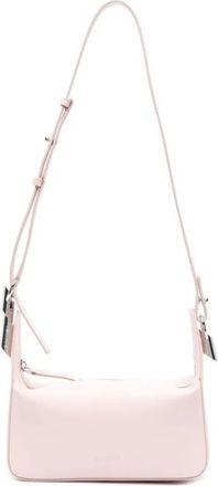 Lanvin Hobo Bags - Light Pink Calf Leather Shoulder Bag - Gr. unisize - in Beige - f&uuml;r Damen
