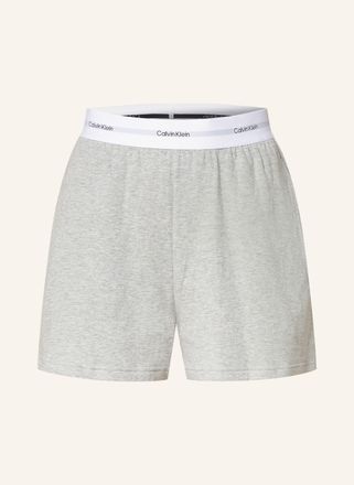 Calvin Klein Lounge-Sweatshorts Modern Terry grau