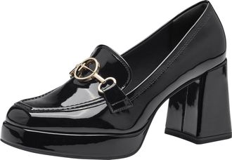 Tamaris Damen 1-24416-42 Trotteur Trotteur, Black PATENT, 38