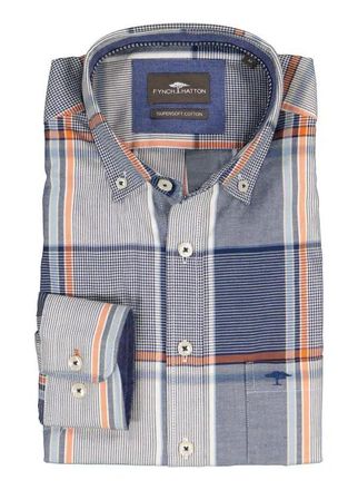 Fynch-Hatton Fynch-Hatton Herren Hemden blau