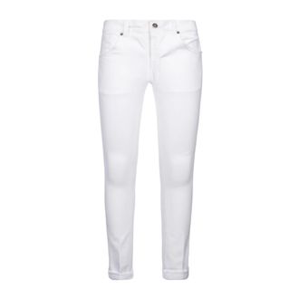 Dondup Homme, Jeans, Blanc, Taille: W38 Jeans Slim-fit