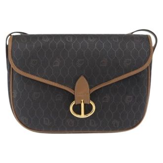 Dior Pre-owned Vintage Handtasche mit Wabenmuster - - Pre-owned - Damen - Schwarzk - ONE SIZE