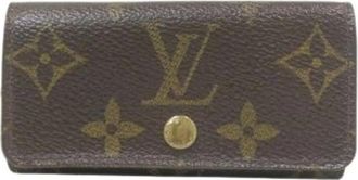 Louis Vuitton Pre-owned &Eacute;tui &agrave; cl&eacute;s Multicles 4 Monogram - Femme - Pre-owned - Brun - Taille: ONE Size
