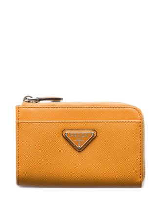 Prada Schl&uuml;sseletui mit Triangel-Logo - Orange