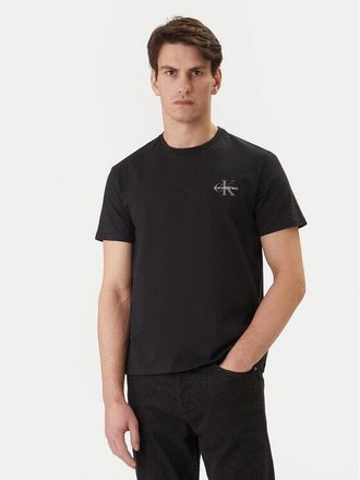 Calvin Klein Jeans T-Shirt LV04RF278G Schwarz Regular Fit