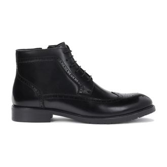 Kazar Schwarze Herrenstiefel.Dieses Produkt f&auml;llt gro&szlig; aus. - - Shoes - Herren - Schwarzk - 46 EU