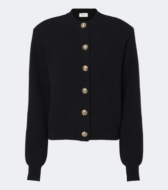 Balmain Cardigan aus Kaschmir und Wolle